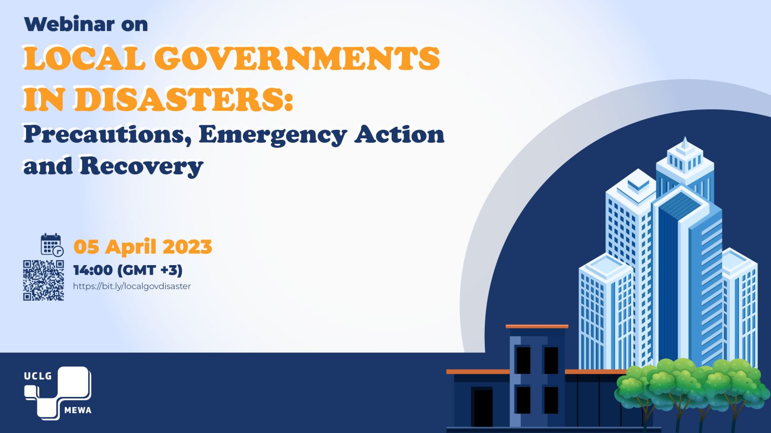 LOCAL GOVERNMENTS IN DISASTERS WEBINAR ON APRIL 5 – UCLG-MEWA